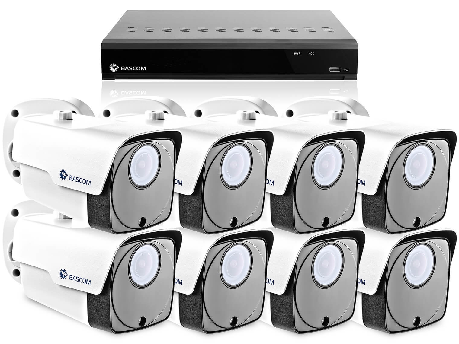 Trådløst 8-bullet-system PLUS - Bascom